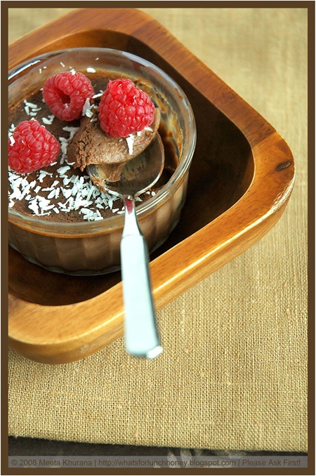 What's For Lunch Honey?: Sweet & Spicy: Chocolate Chile Pots De Crème
